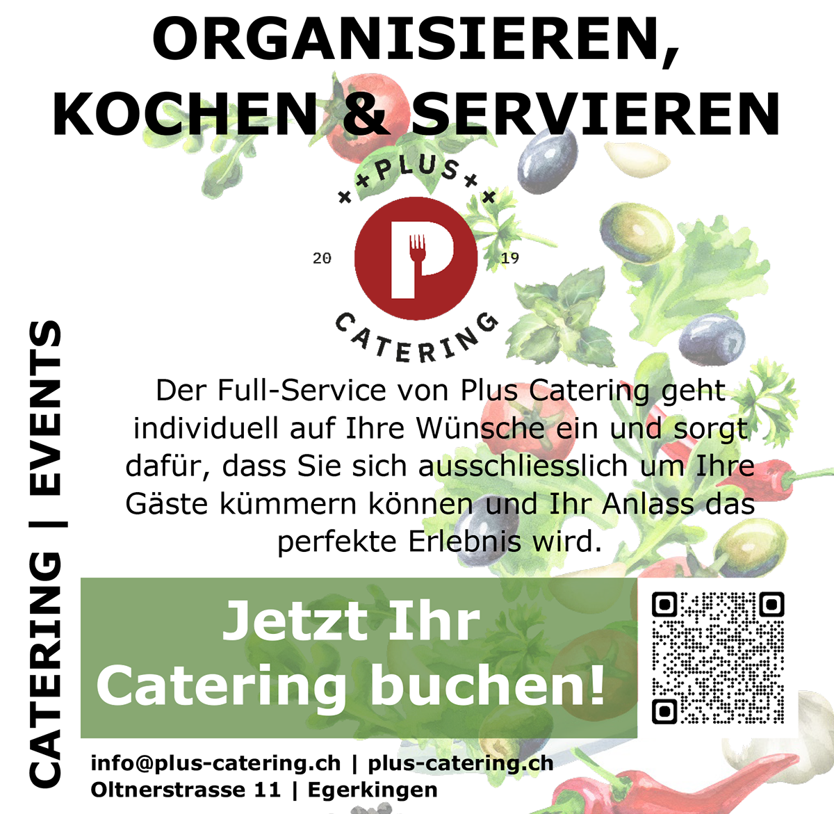Plus-catering.ch: Genuss und Spaß mit kreativer Küche